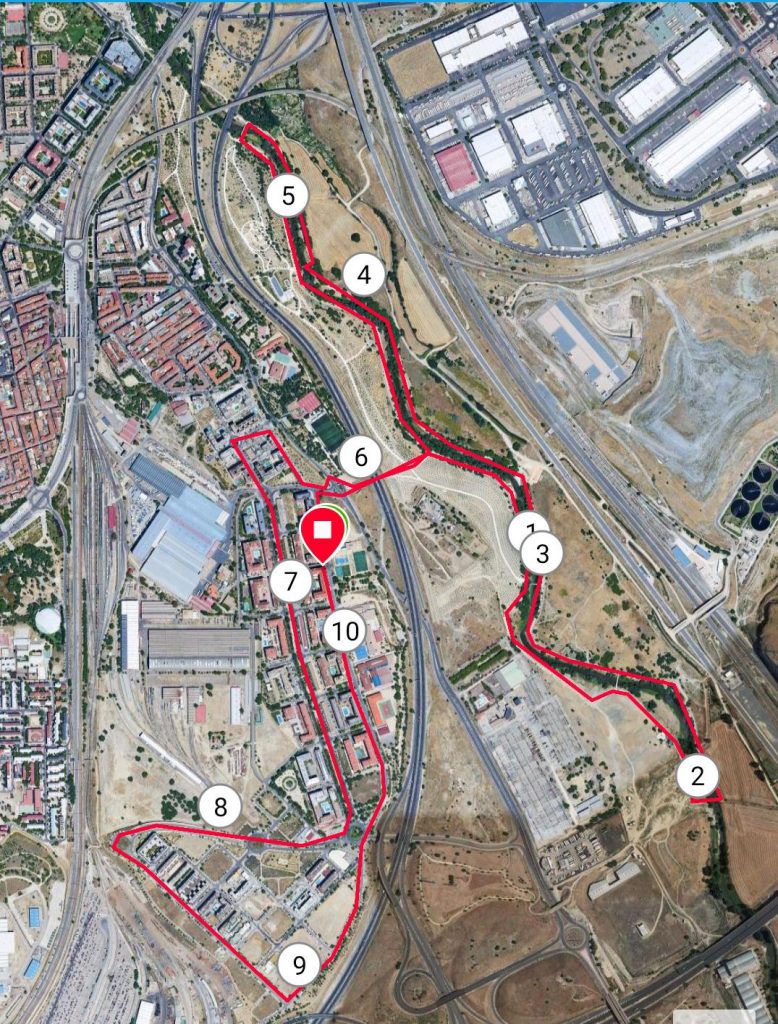 Recorrido de la Carrera Popular de Butarque – Villaverde 2022 ...